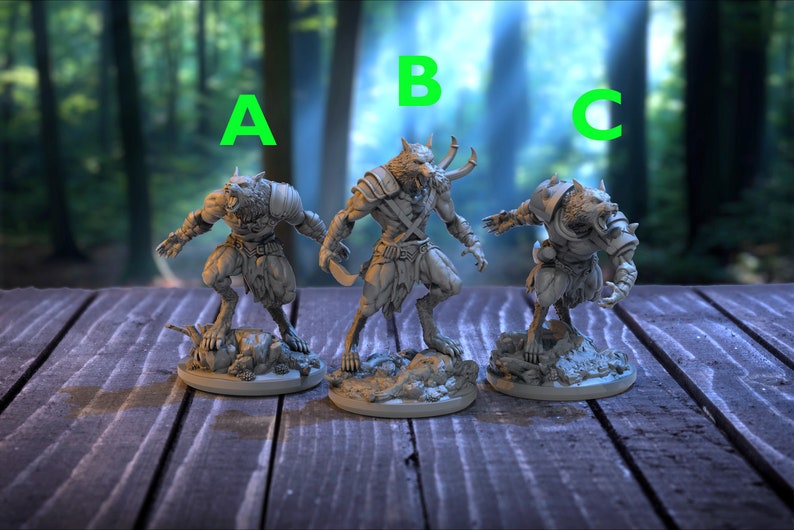 Vukodlak Fighters Slavic Mythology by Clay Cyanide - Etsy