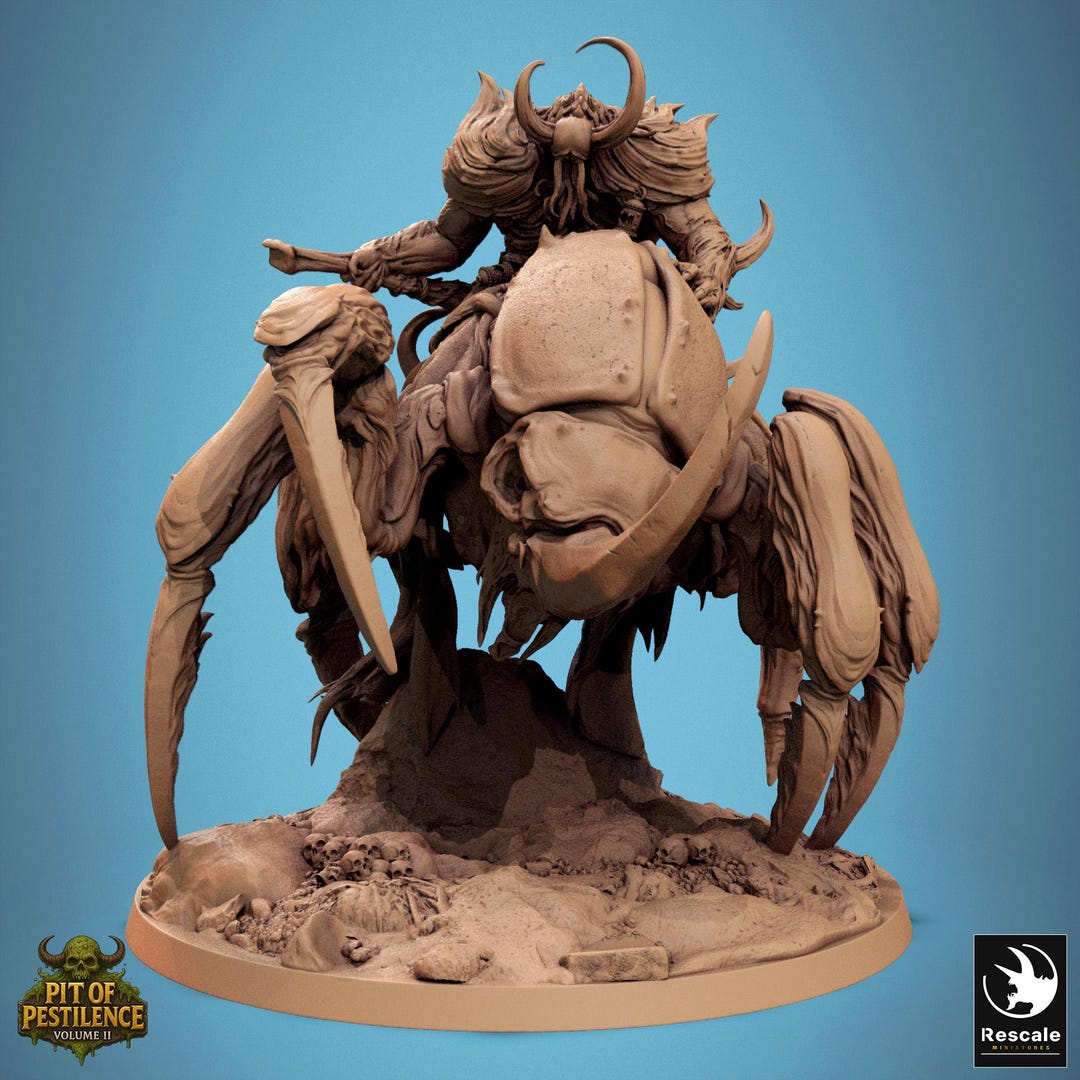 Scarab Hosts (11 Poses) • Pit of Pestilence II • Rescale Miniatures ...