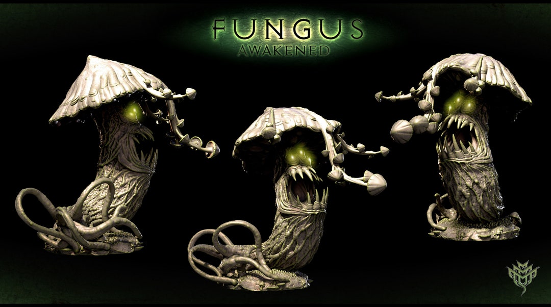 Spud Gang and the Spung Beast (4 Poses) • Fungus Awakened • by Mini ...