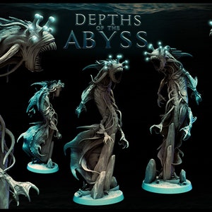 Aboleth Omega (2 Poses) • Depths of the Abyss • Mini Monster Mayhem ...