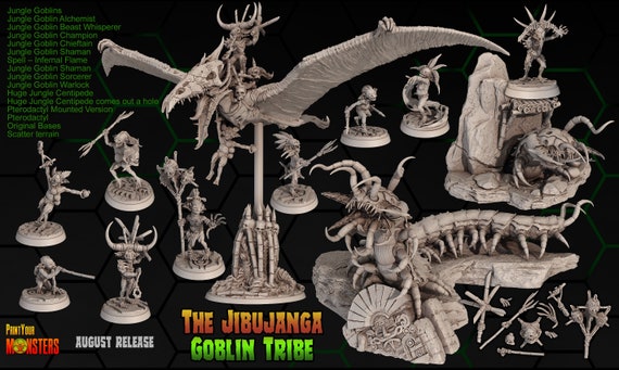 Toys & Games Goblin Chieftain Miniature for Tabletop RPGs|Dungeons and ...