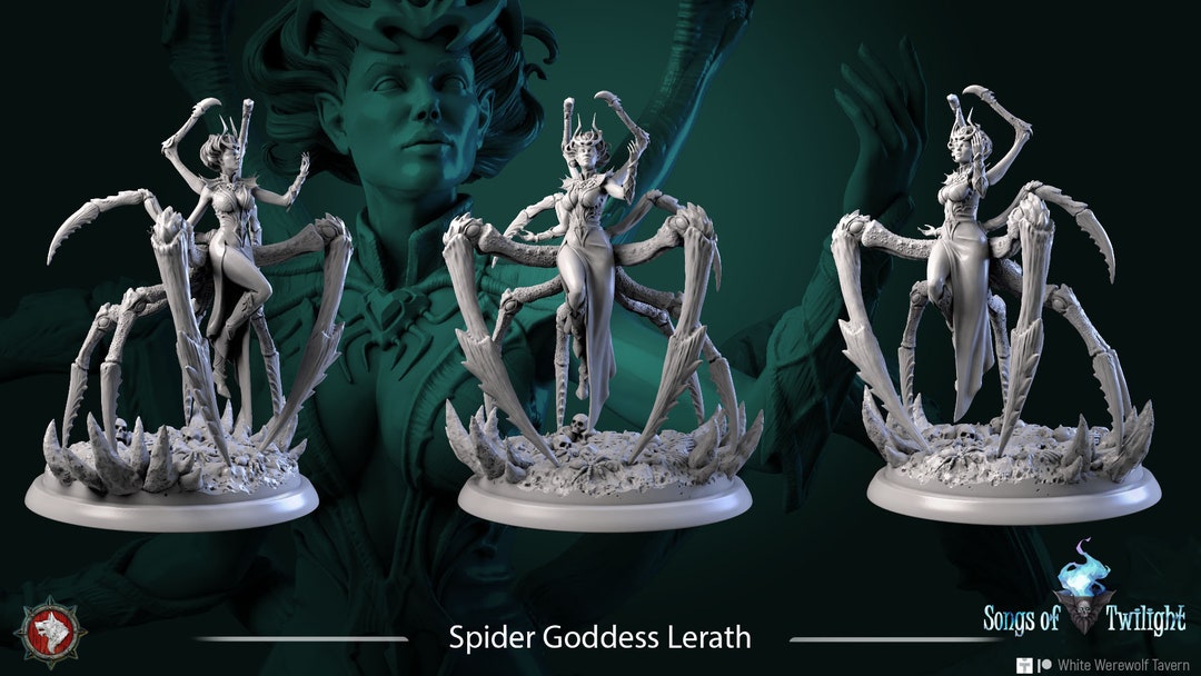 Spider Goddess Songs of Twilight by White Werewolf Tavern - Etsy