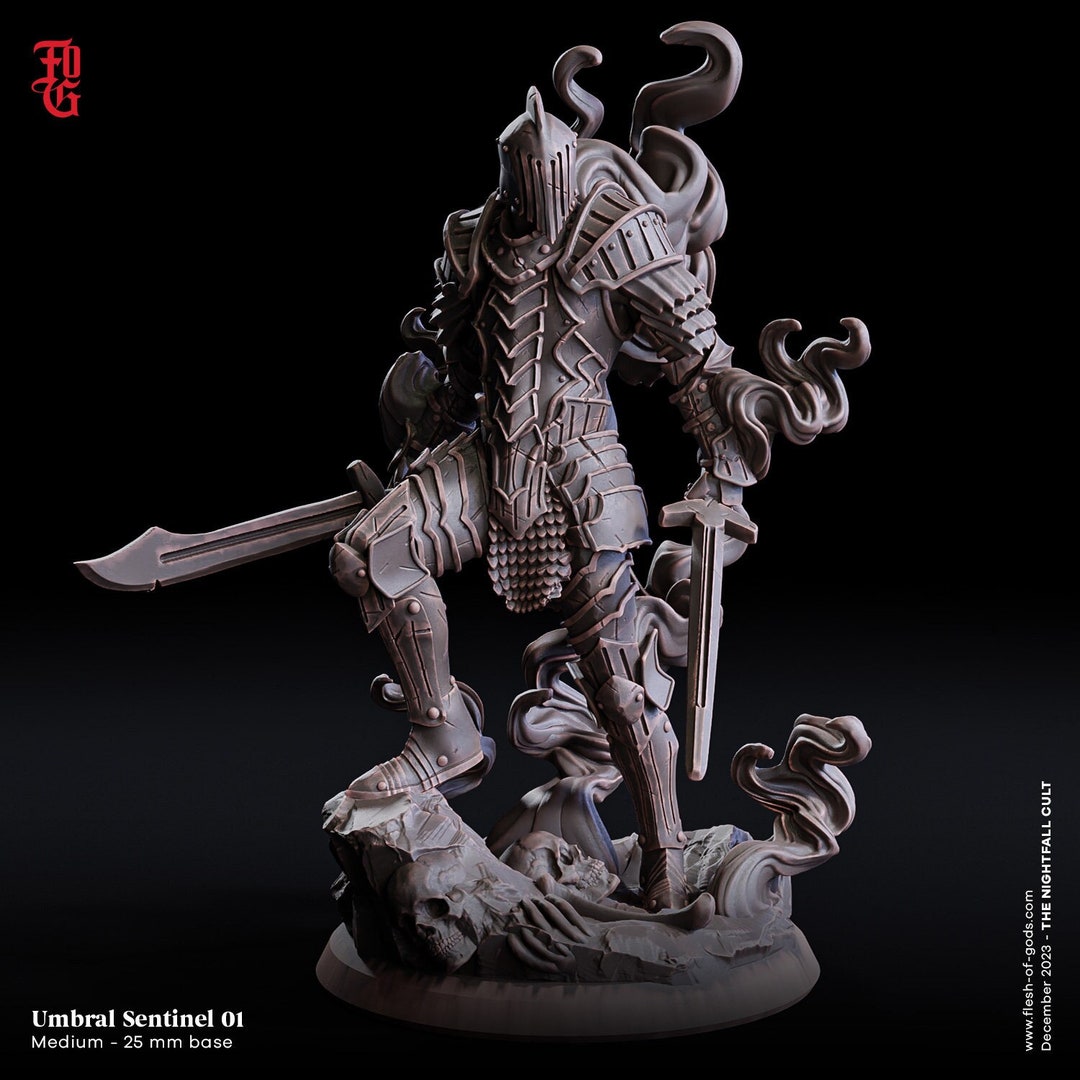 Umbral Sentinel 1 • the Nightfall Cult • by Flesh of Gods | Dungeons ...