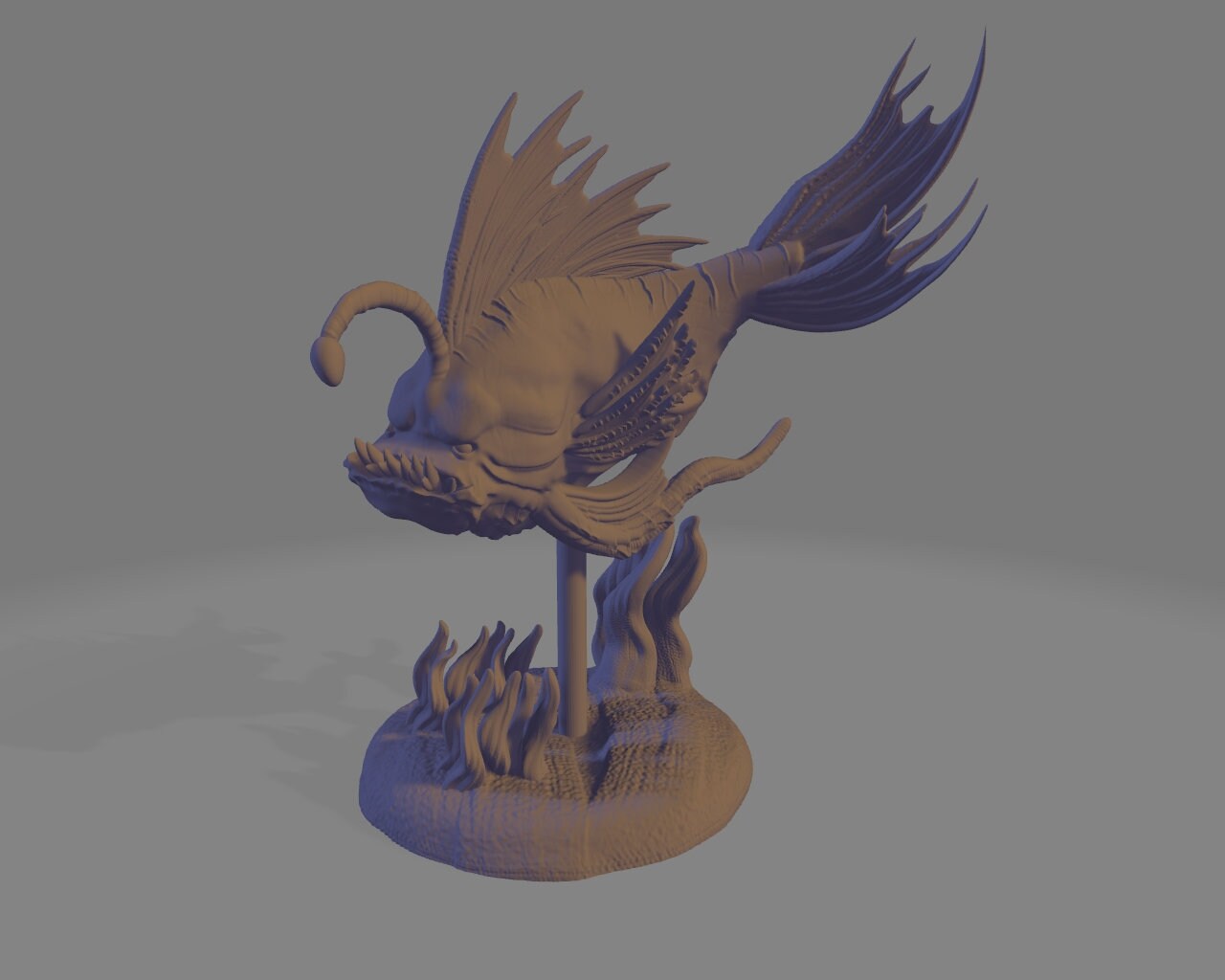 Angler Fish for Dungeons and Dragons D&D Pathfinder Dnd | Etsy