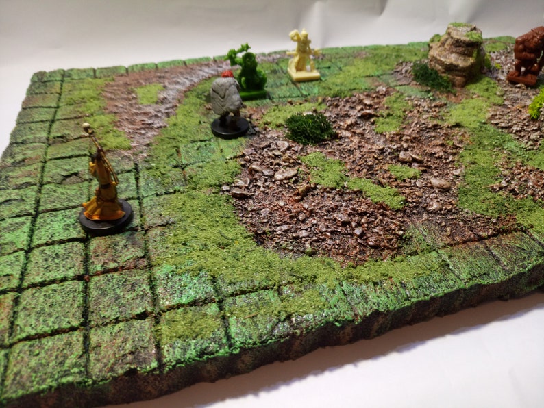 Forest Battlemat 19x12 for Dungeons and Dragons D&D | Etsy