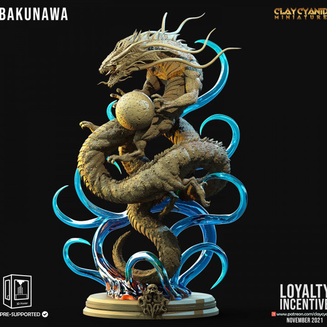 Bakunawa • Philippine Mythology • by Clay Cyanide | Dungeons and ...