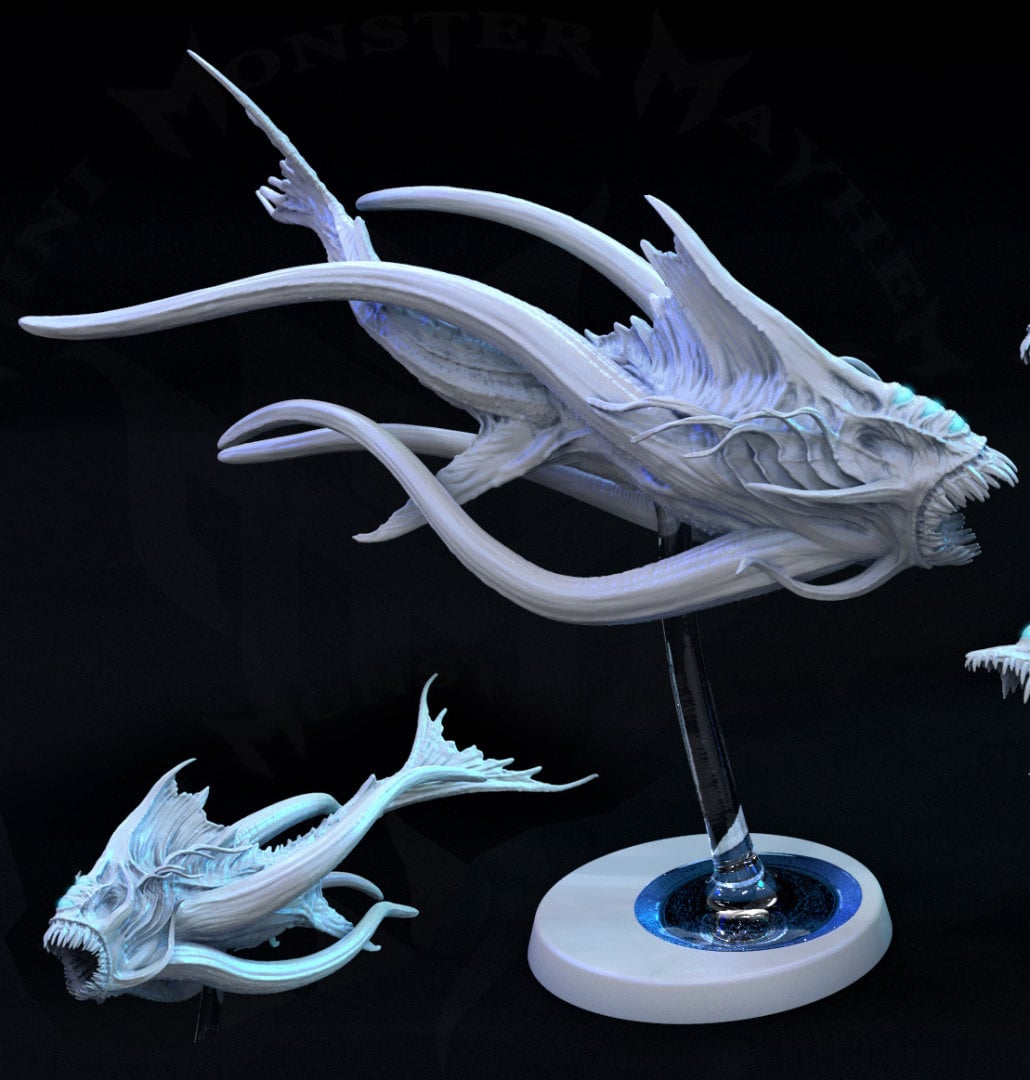 Aboleth (4 Poses) • Depths of the Abyss • by Mini Monster Mayhem ...