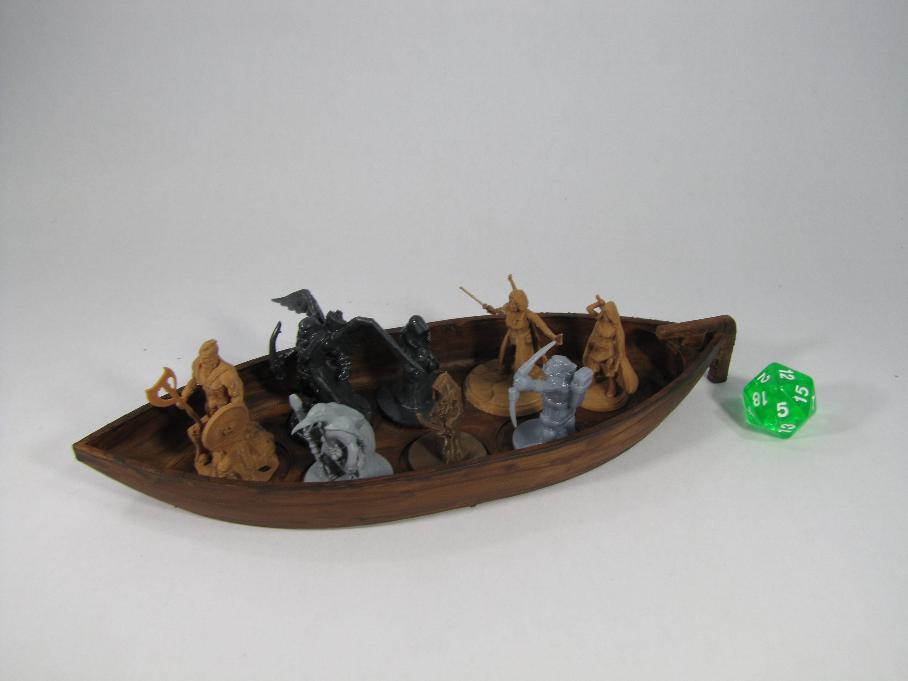 DnD Longboat 7 slot bases For Dungeons and Dragons D&D | Etsy