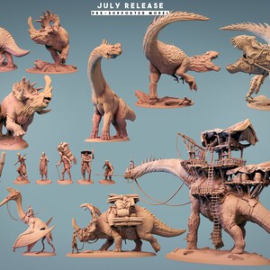 Brachiosaurus Caravan Dinotopia Pt 1 by Lord of the Print Dungeons and ...