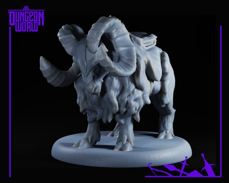 War Ram Familiar Companion for Dungeons and Dragons D&D - Etsy