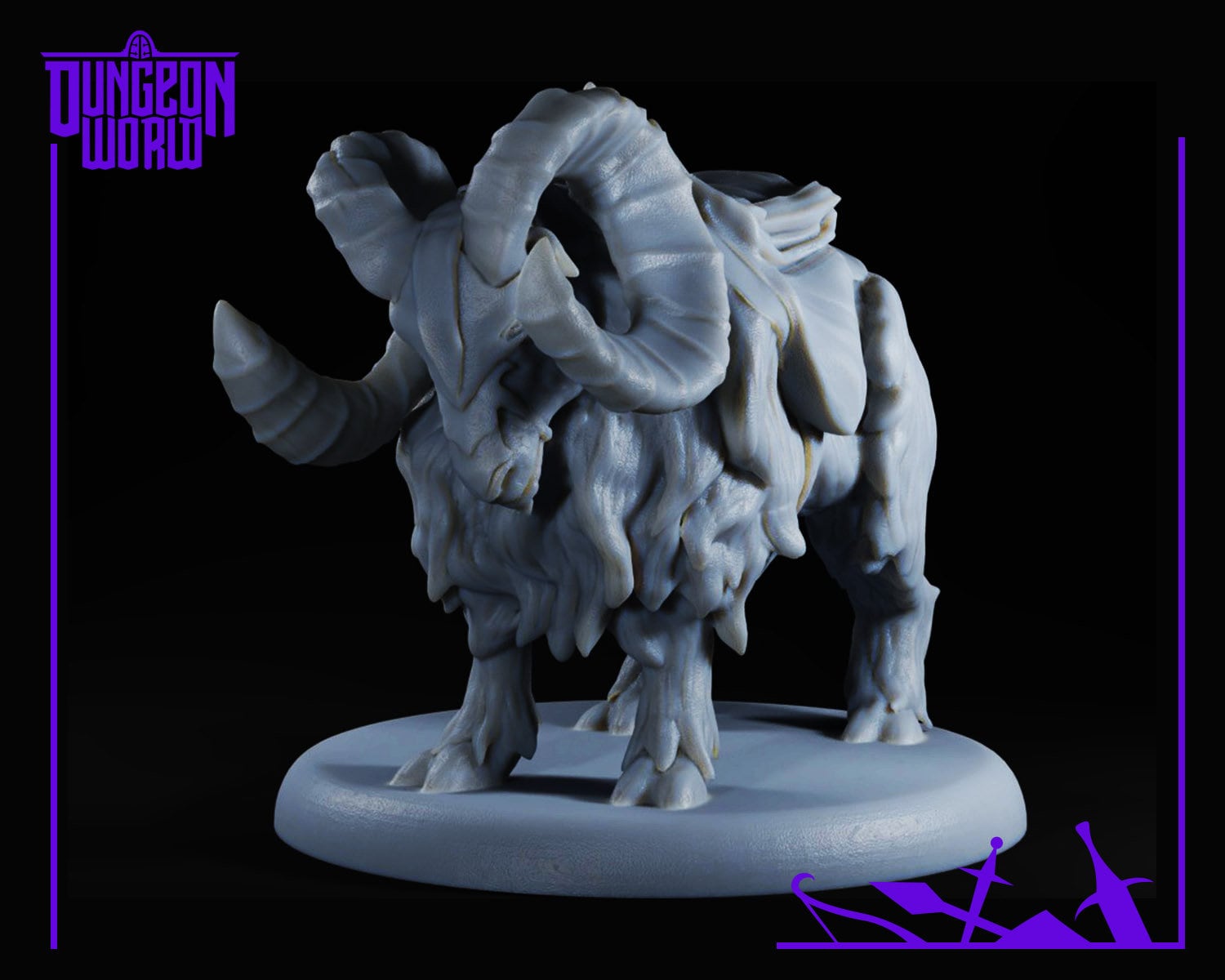 War Ram Familiar Companion for Dungeons and Dragons D&D - Etsy Canada