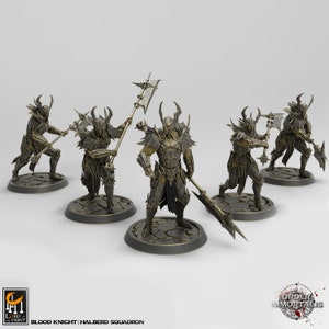 Bloodknights Halberd 5 Poses Order Immortals by Lord of the Print ...