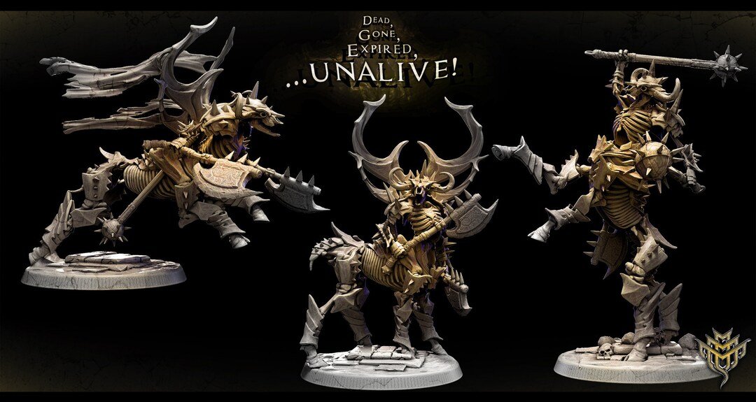 Centaurs 3 Poses Dead Gone Expired Unalive by Mini - Etsy