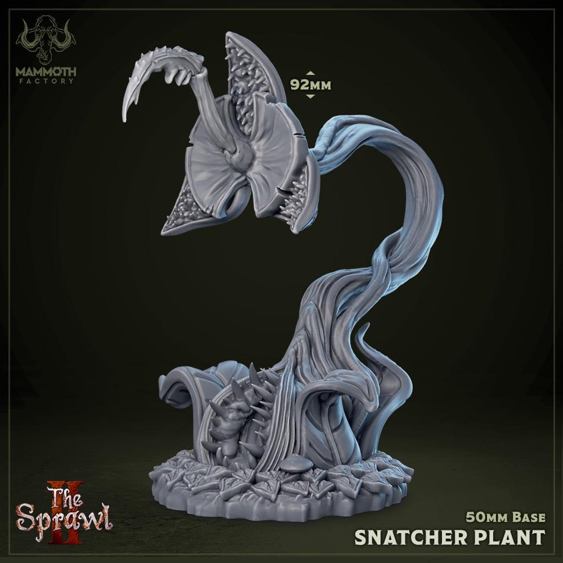 Snatcher Plant • the Sprawl 2 • by Mammoth Factory | Dungeons and ...