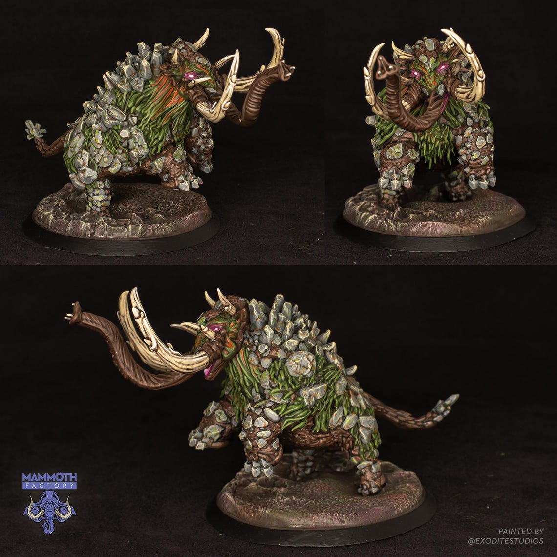 Mammoth Miniature for Dungeons and Dragons Tabletop RPG - Etsy