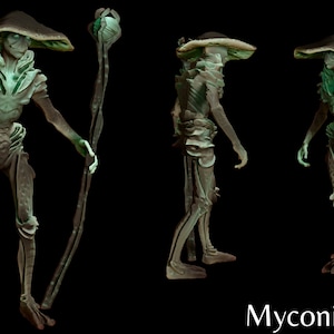 Myconid Druid for Dungeons and Dragons | D&D | Pathfinder | RPG | 5e ...