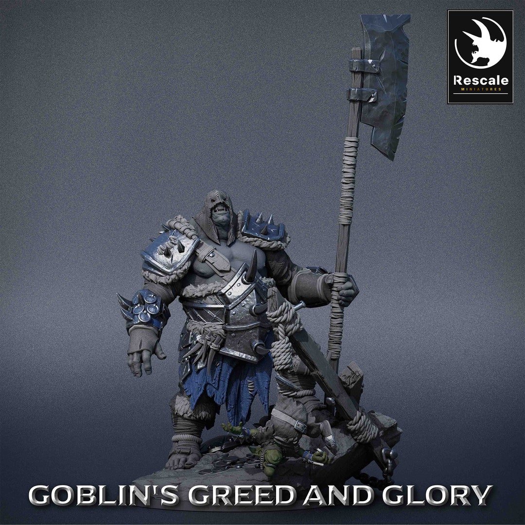 Ogres Pack (6 Models) • Goblins Greed and Glory • by Rescale Miniatures ...