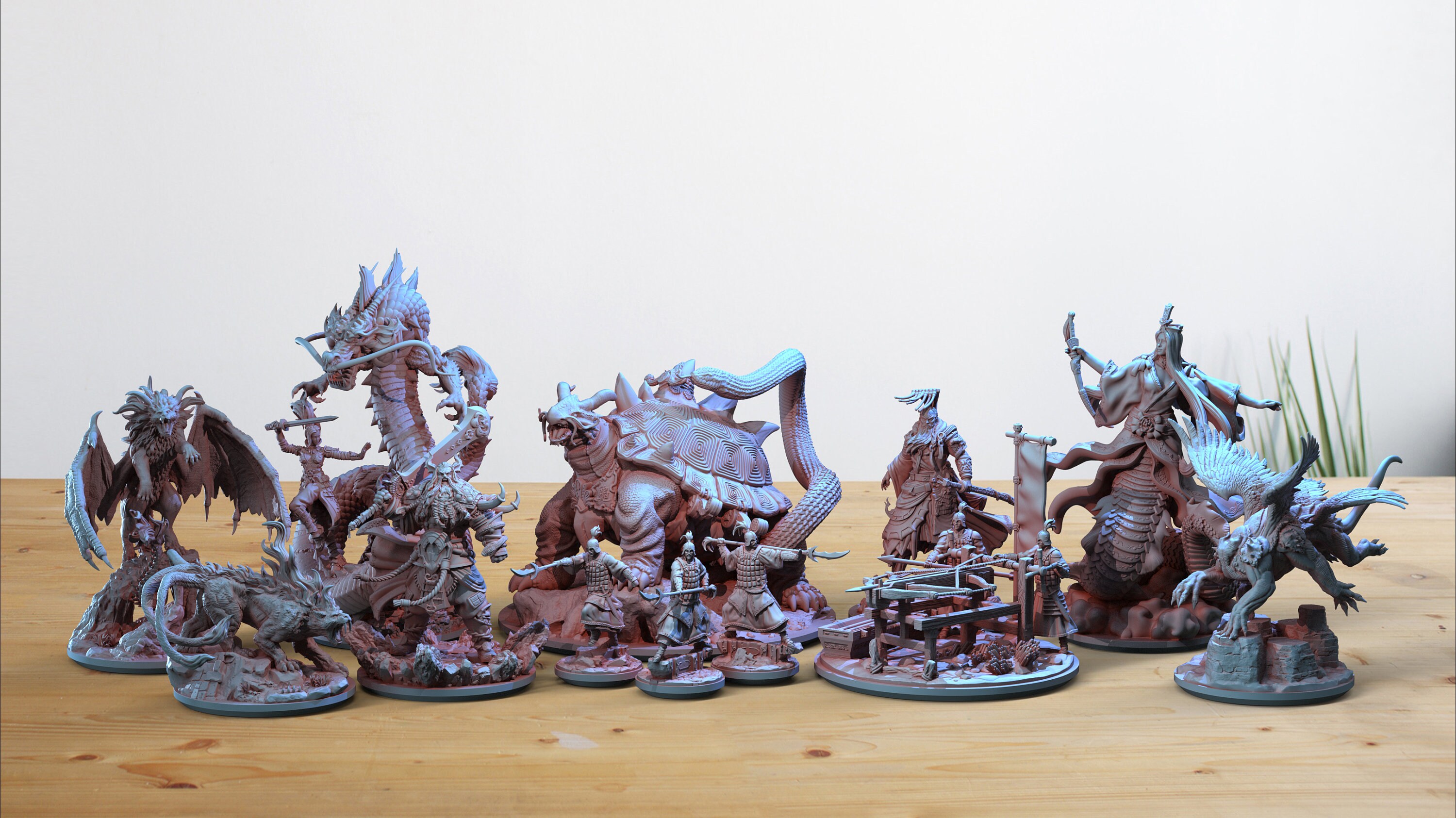 Primordial Creator Pangu Miniature for Dungeons and Dragons Tabletop ...