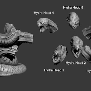 Hydra by Print Your Monsters | Dungeons and Dragons | D&D | Dnd ...