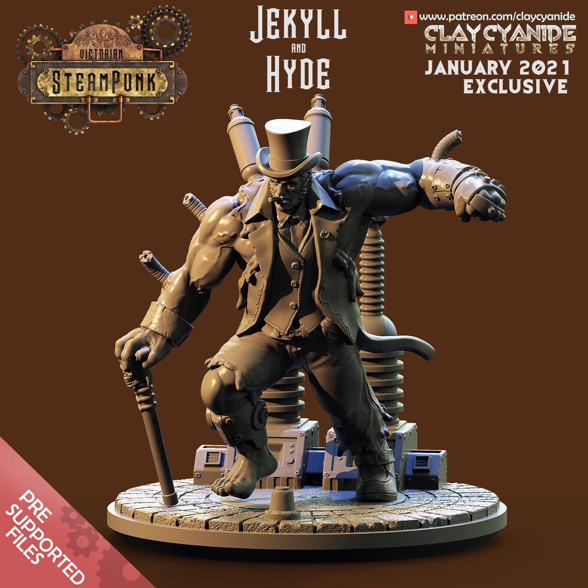 Jekyll and Hyde by Clay Cyanide | Dungeons and Dragons | D&D | Tabletop ...