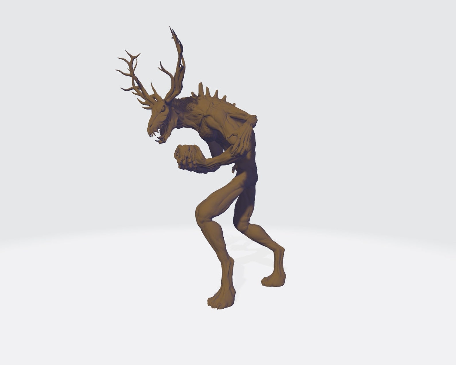 Wendigo Dungeons and Dragons Miniature for Tabletop Rpgs - Etsy