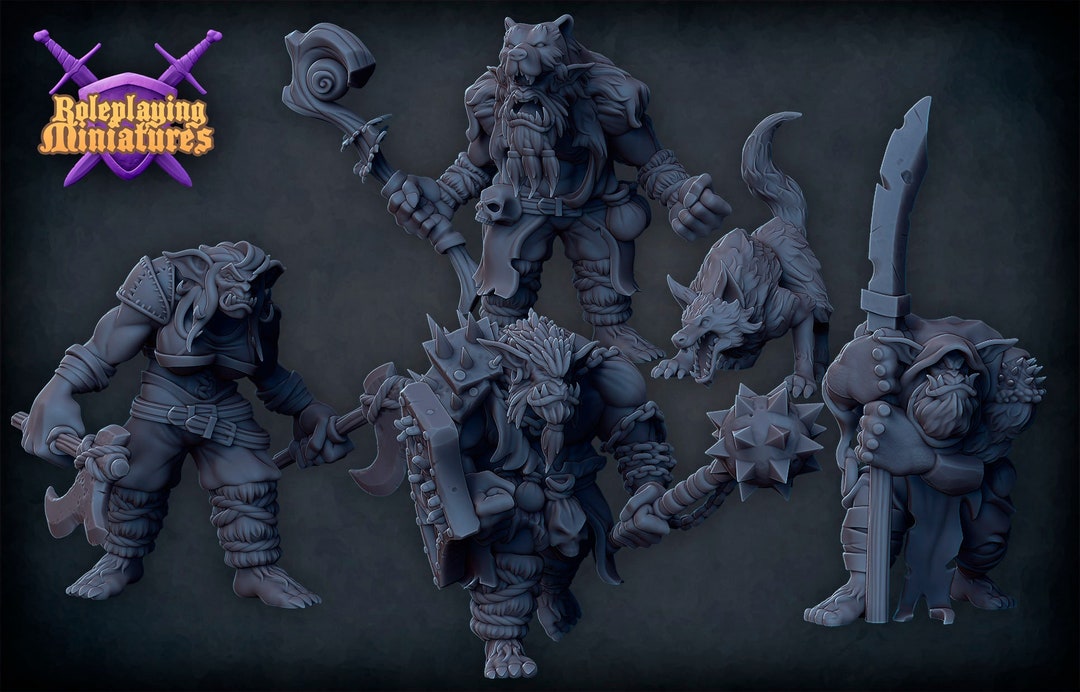 Bugbears by Roleplaying Miniatures for Dungeons and Dragons | D&D | Dnd ...