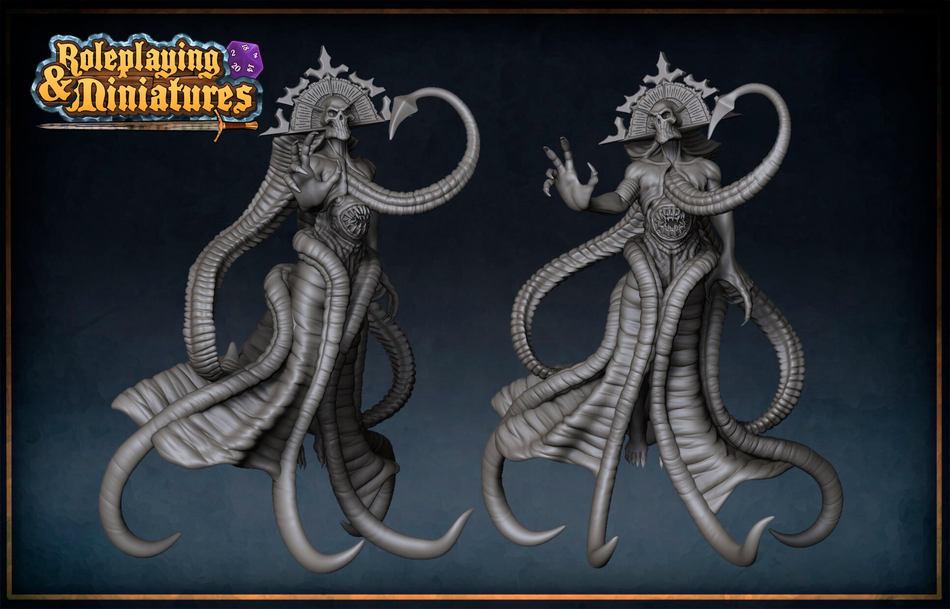 Eldrich Lich by Roleplaying Miniatures for Dungeons and - Etsy