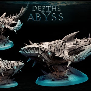 Ocean Guards 5 Poses Depths of the Abyss Mini Monster Mayhem Dungeons ...