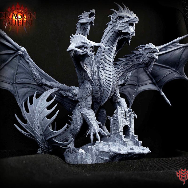 Tiamat Miniature - Etsy