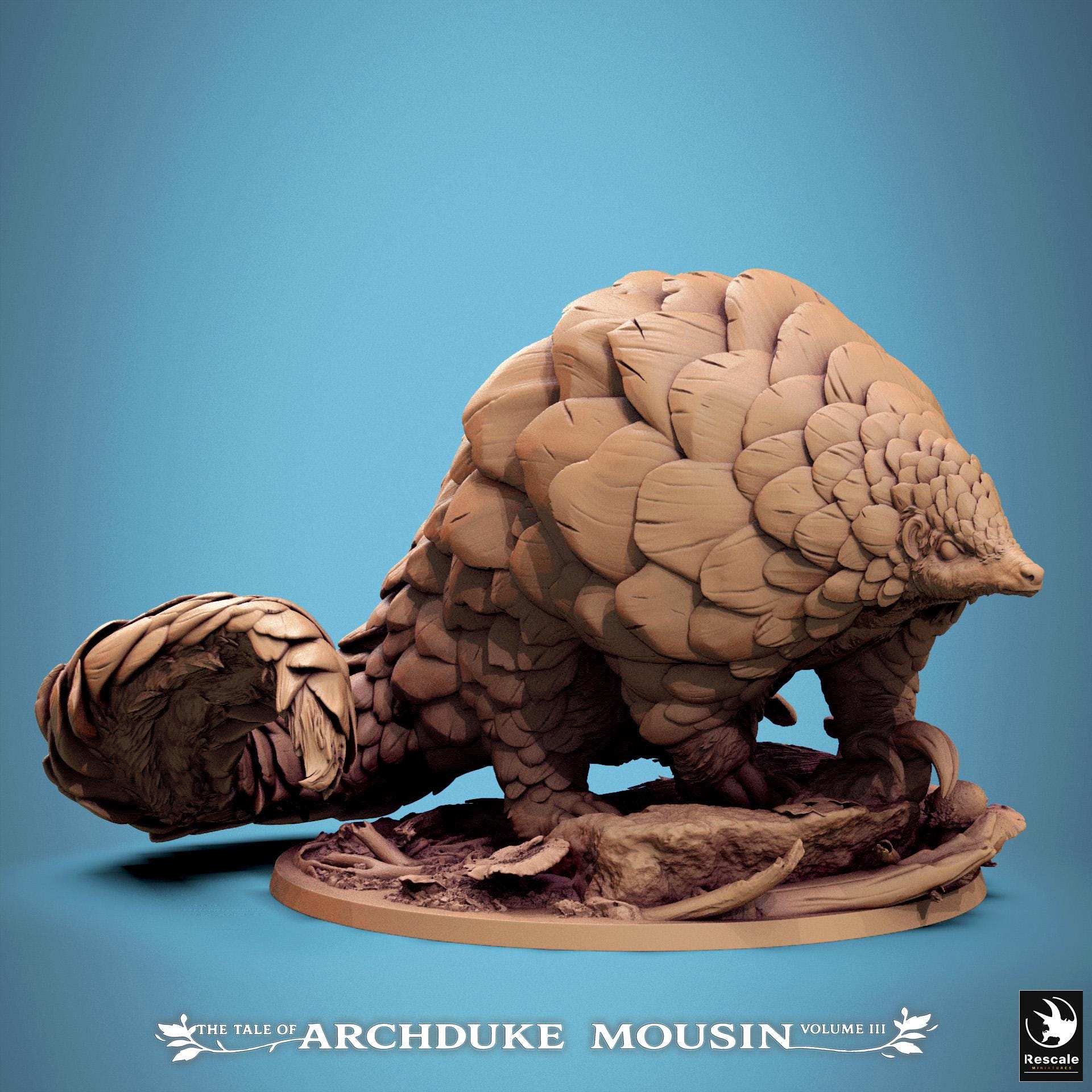 Pangolin (3 Poses) • the Tale of Archduke Mousin 3 • by Rescale ...