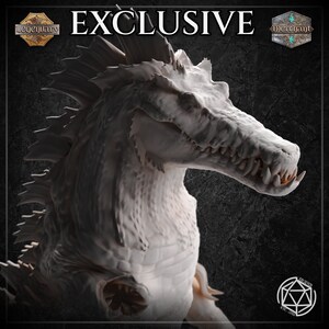 Cipactli Monstrous Crocodile for Dungeons and Dragons | Pathfinder ...