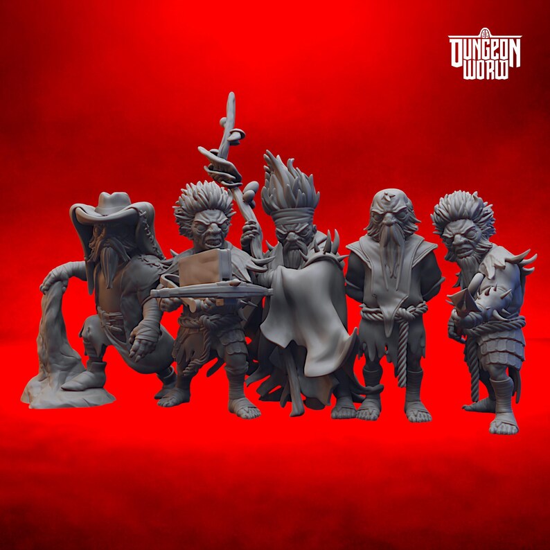 Derro Underdark Mini Set Dungeons and Dragons Miniature for Tabletop ...