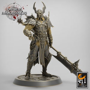 Bloodknights Halberd 5 Poses Order Immortals by Lord of the Print ...