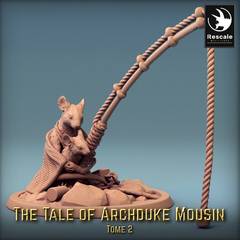 Mousefolk Miniature Set for Dungeons and Dragons Tabletop RPG - Etsy