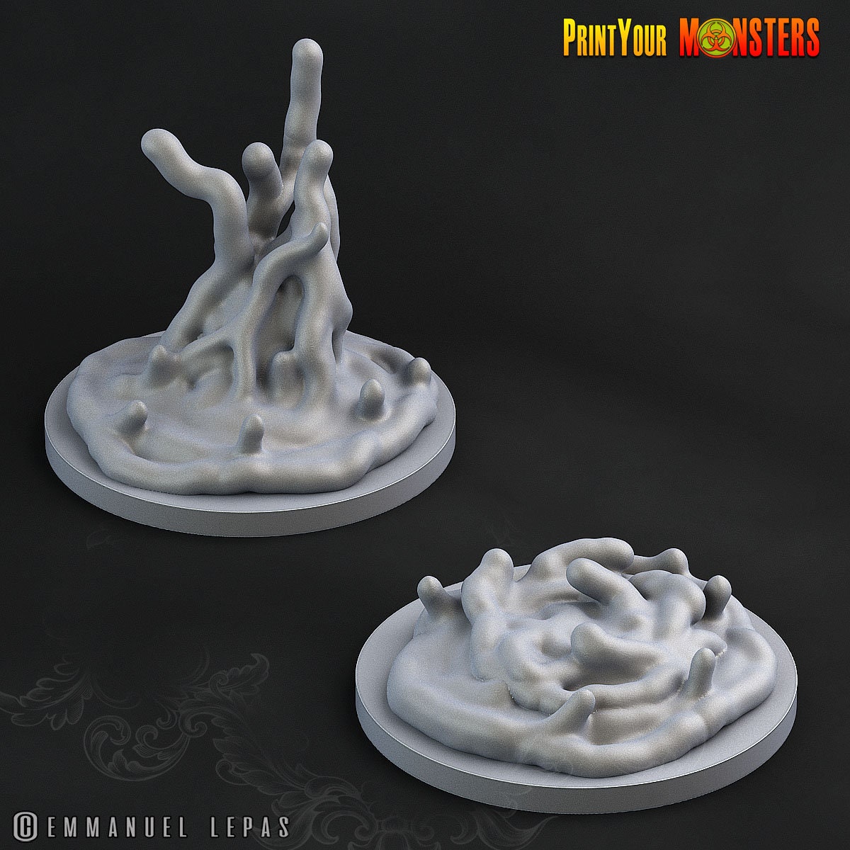 Abyssal Hand Demon Mini Set for Dungeons and Dragons Tabletop RPG - Etsy