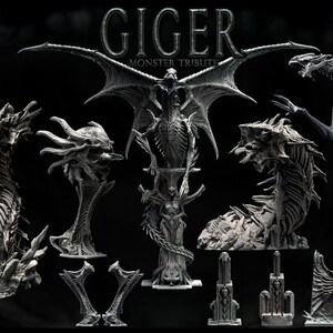 Clutter 1 Giger Monster Tribute by Mini Monster Mayhem Dungeons and ...