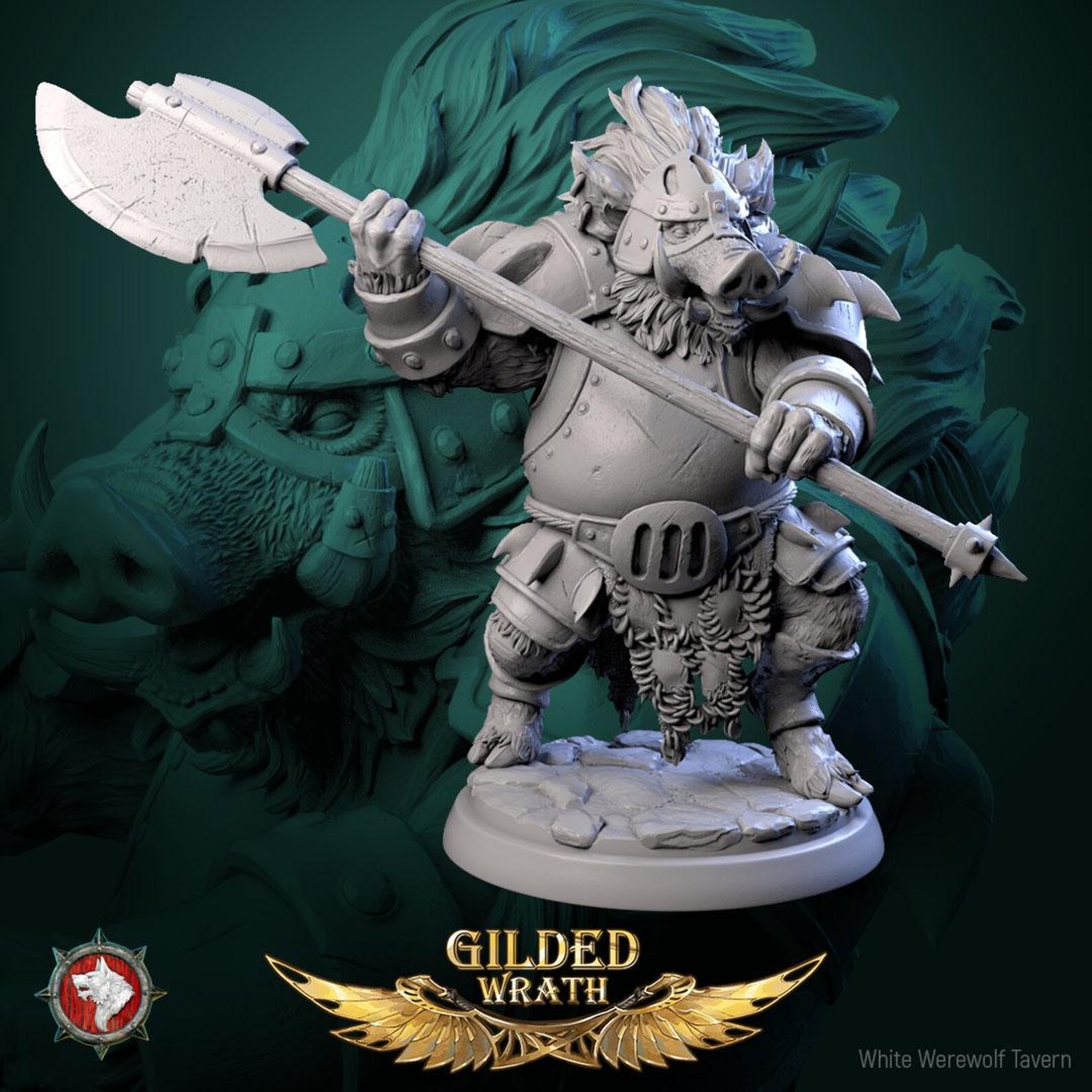 Iron Tusk Enforcers (6 Poses) • Gilded Wrath • by White Werewolf Tavern ...