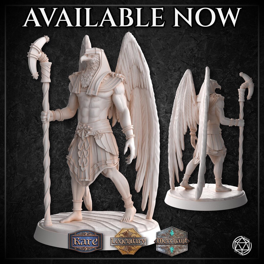 Horus With Wings for Dungeons and Dragons | Pathfinder | Dnd | Wargames ...