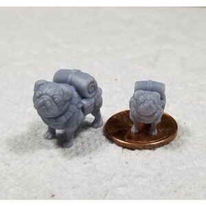 Pug Companion | Dog Familiar for Dungeons and Dragons | D&D | RPG | 5e ...