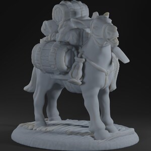 38mm Pack Mule | Familiar | Companion for Dungeons and Dragons | D&D ...