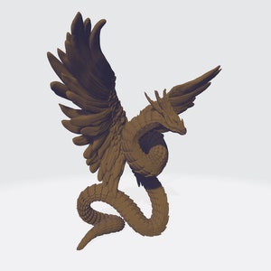 Couatl for Dungeons and Dragons | D&D | Pathfinder | Dnd | Tabletop ...