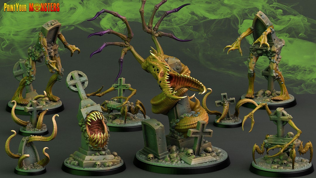 The Living Graveyard (9 Models) by Print Your Monsters | Dungeons and ...