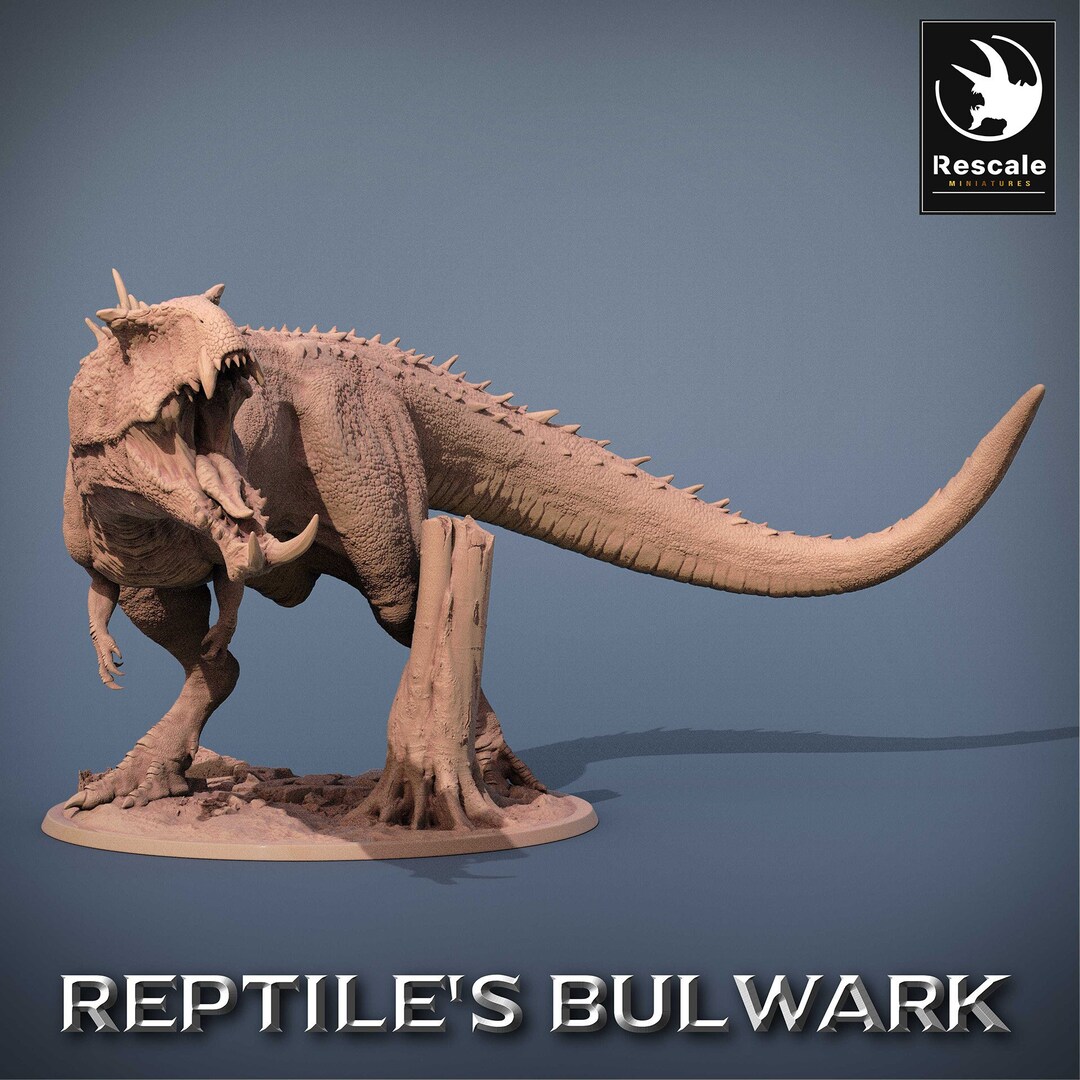 Torvodon (3 Poses) • Reptile's Bulwark • by Rescale Miniatures ...