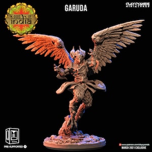 Garuda • Gods of India • by Clay Cyanide | Dungeons and Dragons | D&D ...