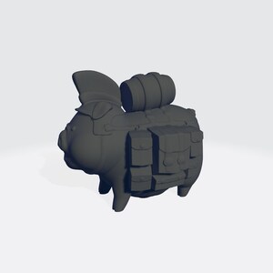 Pack Pig Pig Companion for Dungeons and Dragons D&D Pathfinder Dnd ...