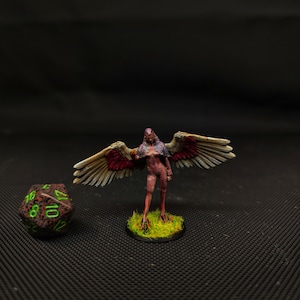 Harpy – Painted Humanoid Miniature – Dnd/tabletop RPG - Etsy
