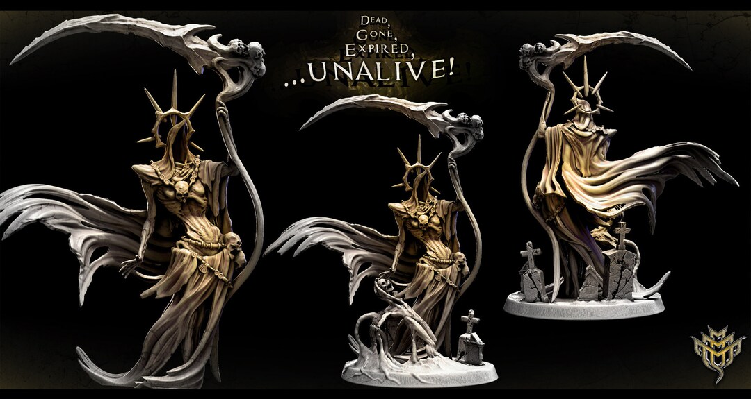 Death Merchant • Dead Gone Expired Unalive • by Mini Monster Mayhem ...