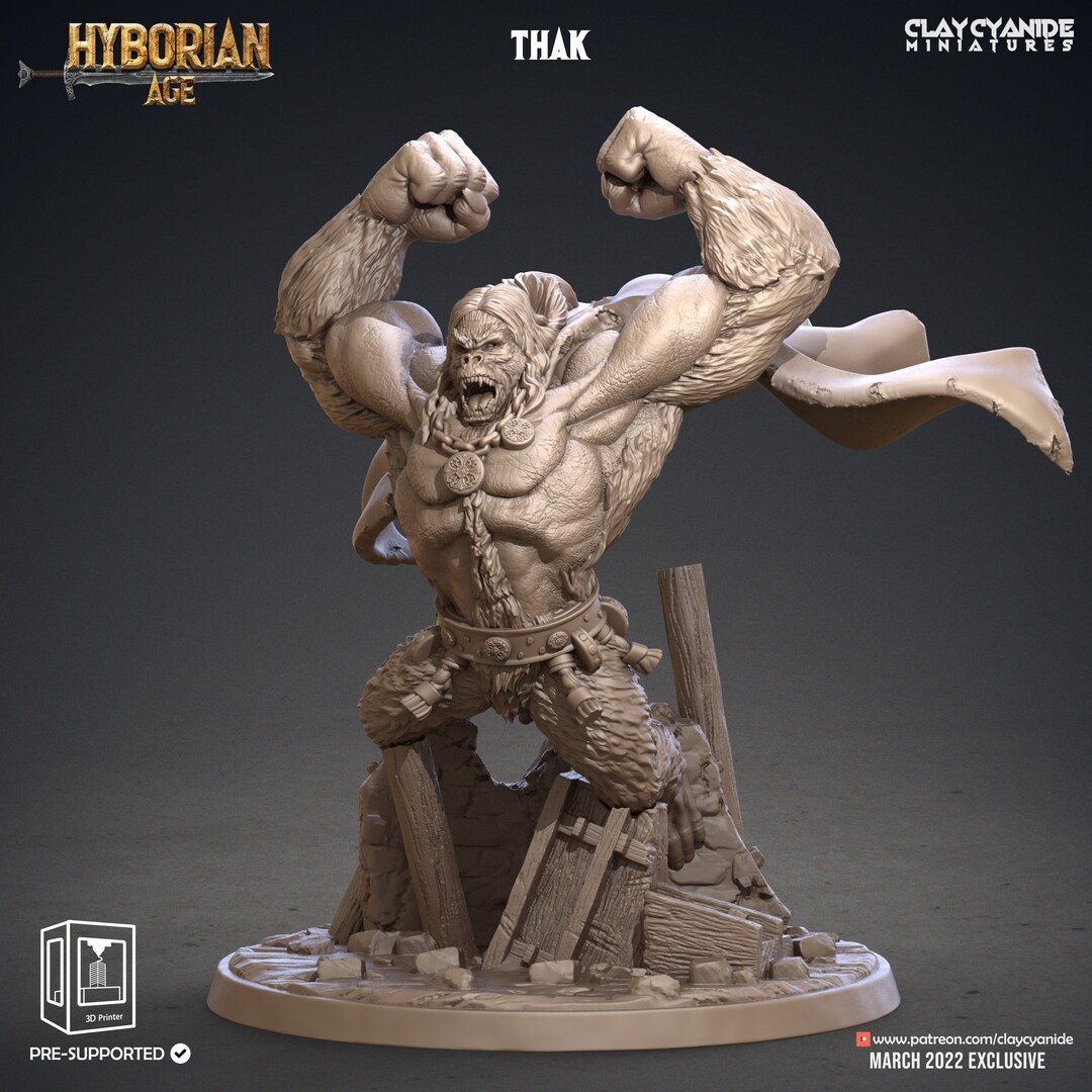 Thak • Hyborian Age • by Clay Cyanide | Dungeons and Dragons | Tabletop ...