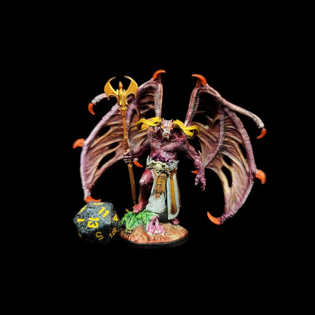 Pro-painted Orcus Prince of Demons for Dungeons and Dragons | D&D ...