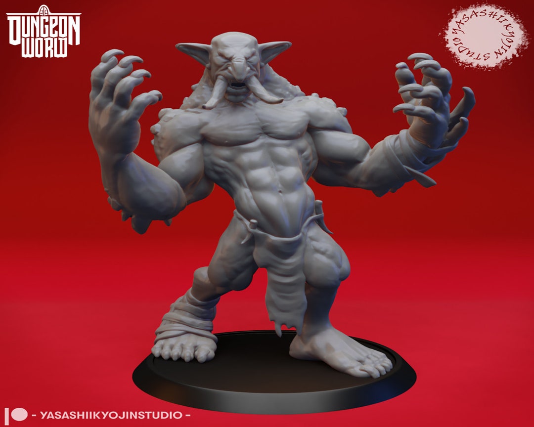 Troll by Yasashii Kyojin Studio for Dungeons and Dragons D&D Dnd ...